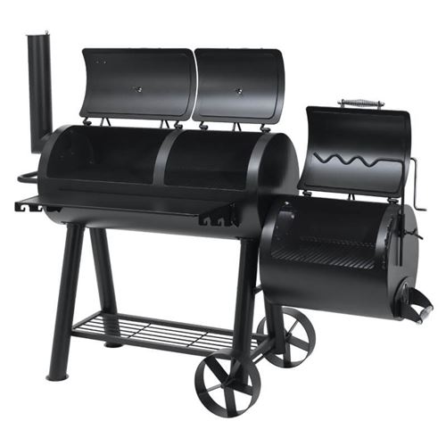 Indianapolis Heavy Duty Offset BBQ Smoker 5mm thick Steel
