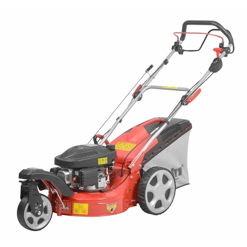 Innovative 3 Wheel Self-Propelled Petrol Lawn Mower Hecht 5433 SW
