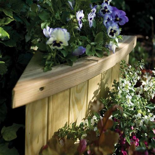 Rowlinson Marberry 3 Tier Cascade Planter with Curved Front
